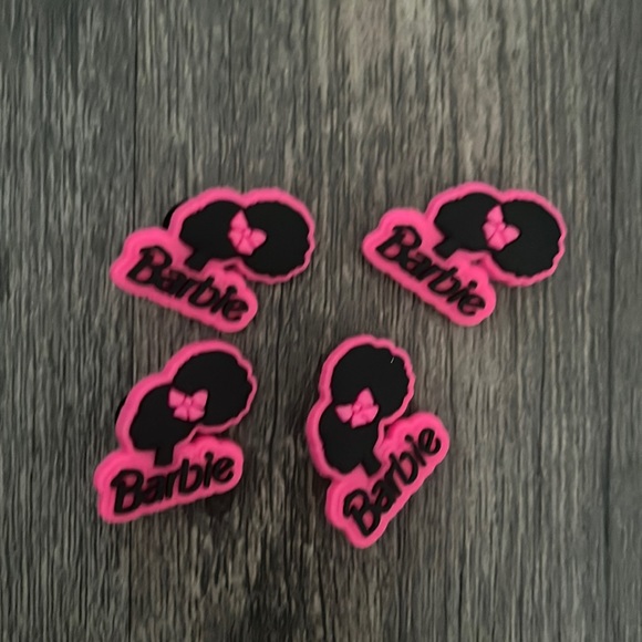 CROCS | Accessories | 4 Piece Barbie Jibbitz | Poshmark